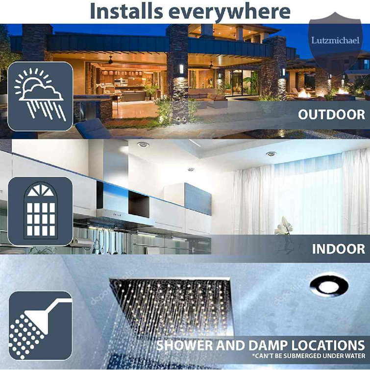 menggutong 3 Recessed Ultra, IC Rated, Dimmable, 6W=50W Large Junction ...