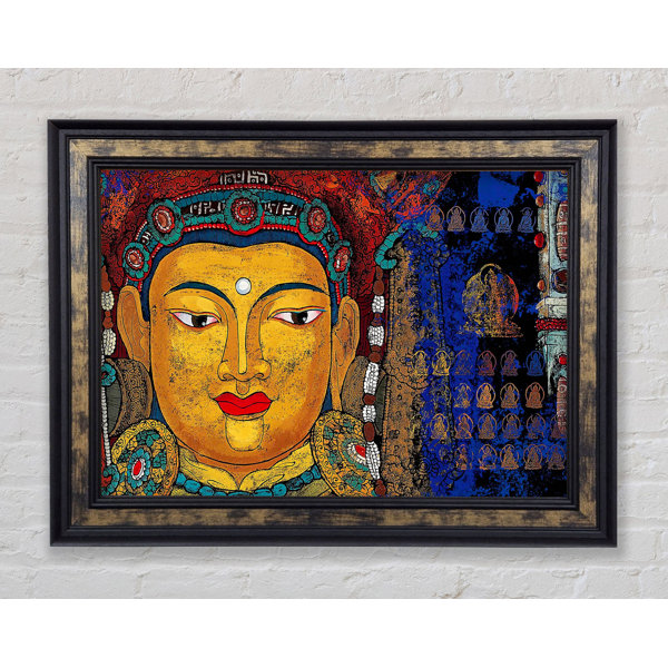 Bright Star Tibetan Art Buddha - Single Picture Frame Print | Wayfair.co.uk