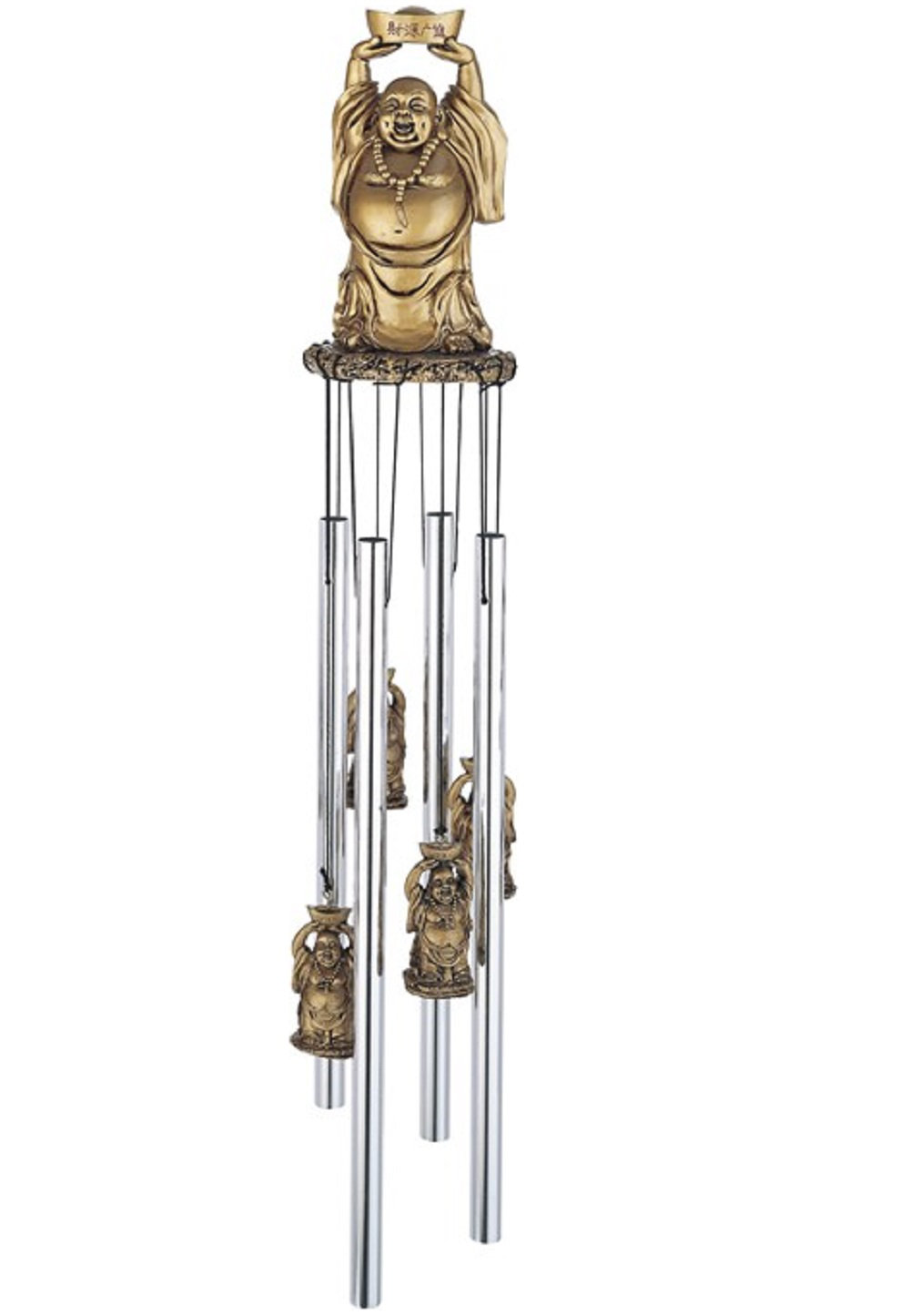 Arlmont & Co. Aeshia Buddha Wind Chime | Wayfair