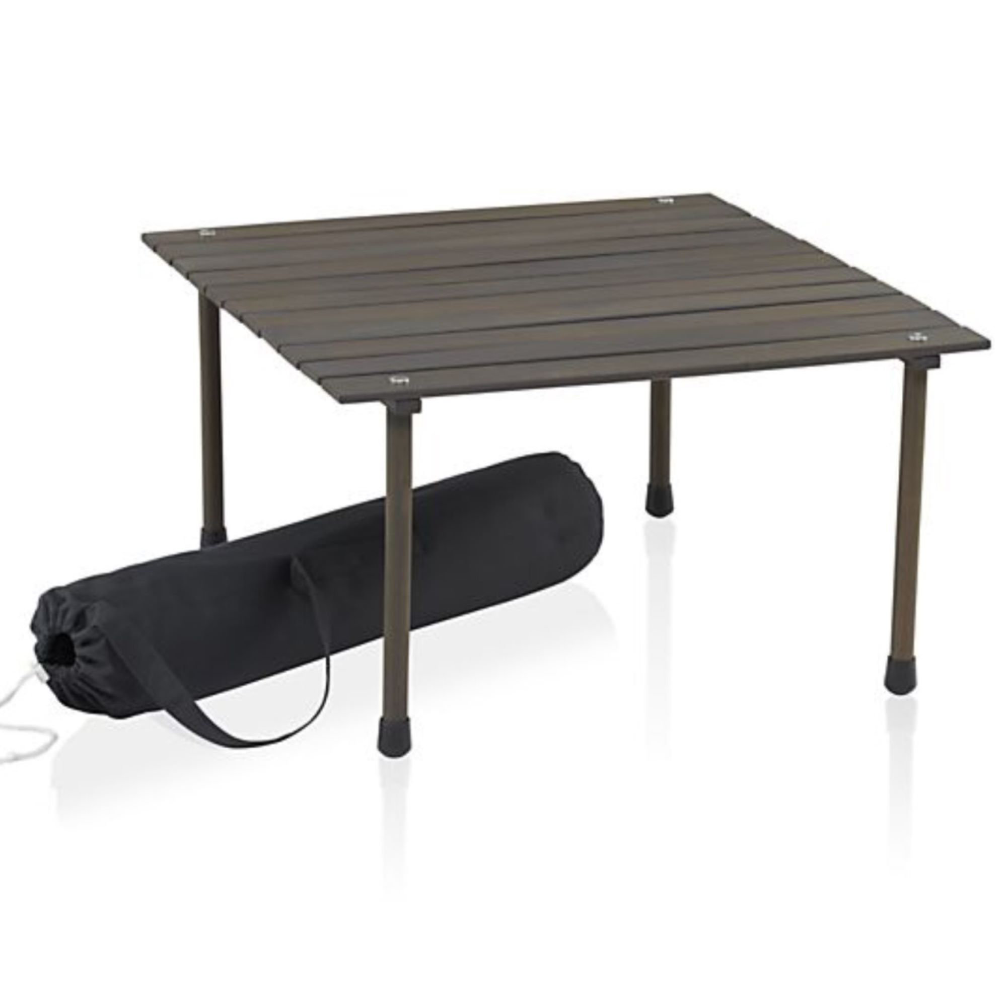Arlmont & Co. Outdoor Portable Wood Roll Up Table & Reviews - Wayfair ...
