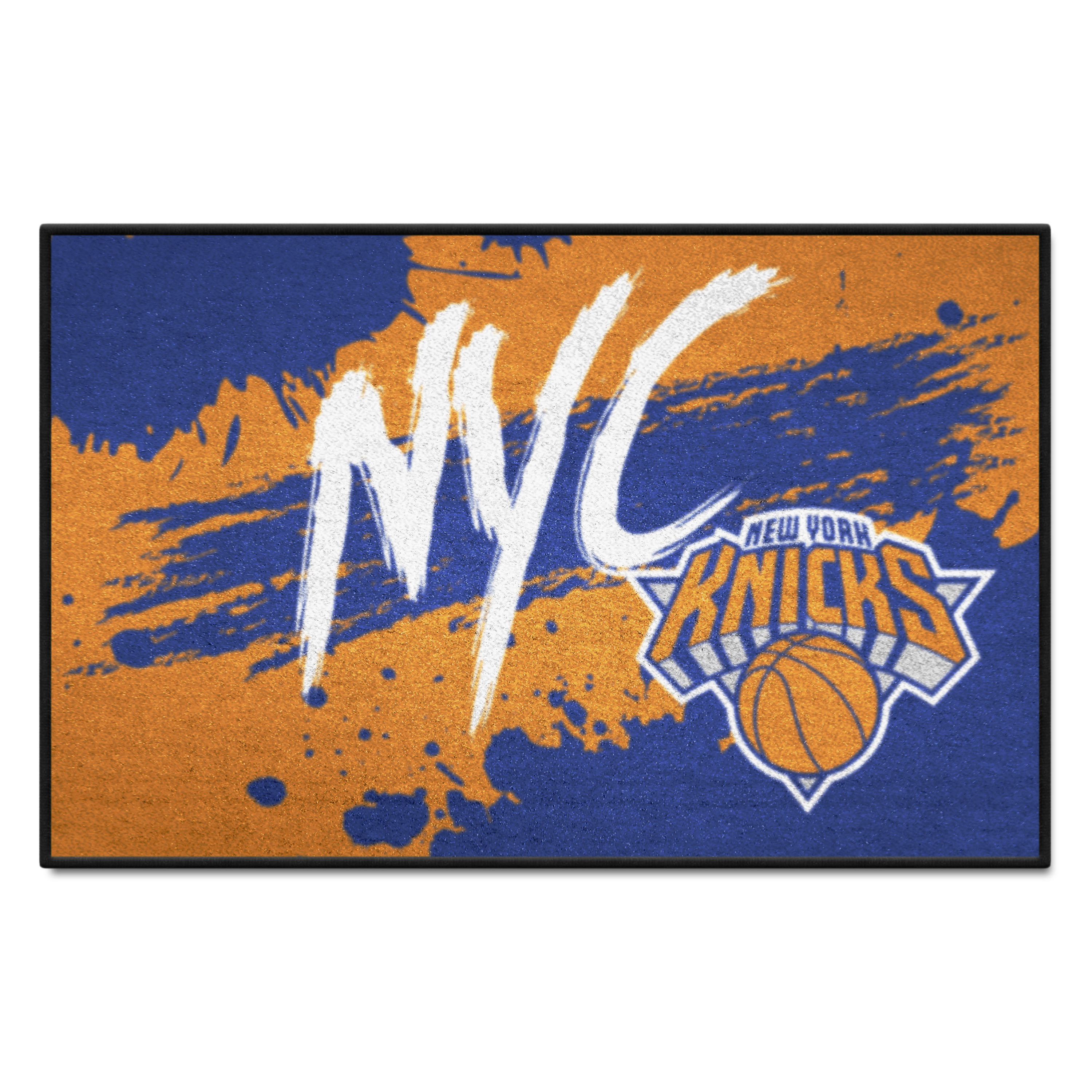 FANMATS New York Knicks Slogan Starter Mat Accent Rug | Wayfair