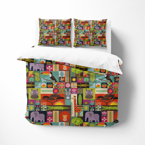 Folk N Funky Duvet Cover Set | Wayfair