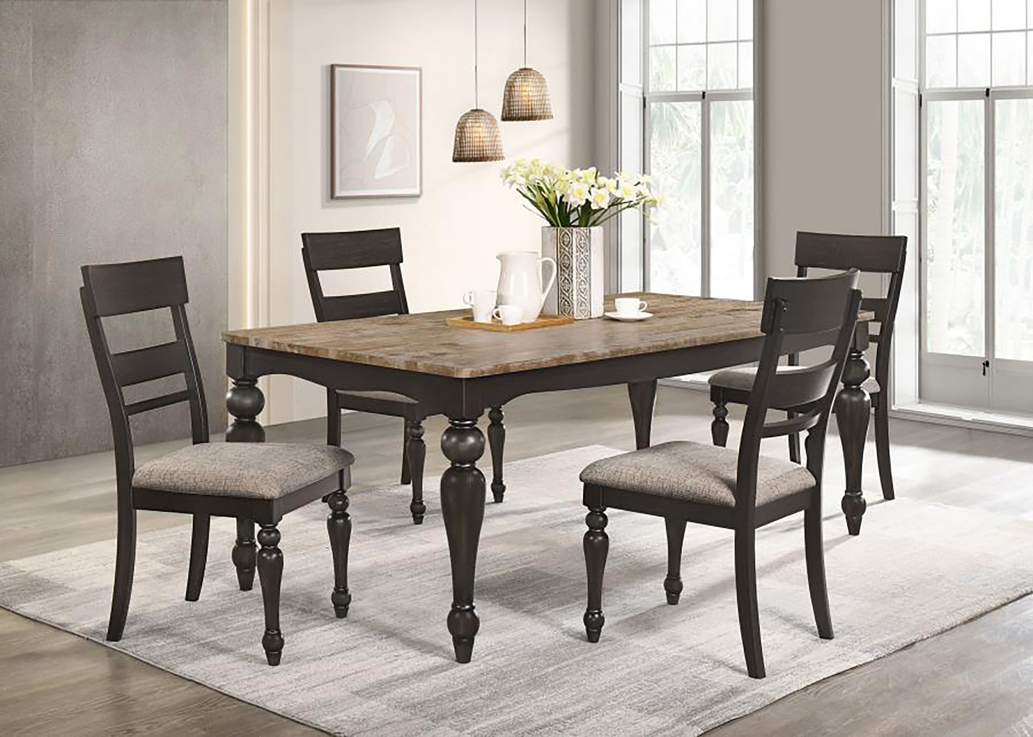 Charlton Home Greidys Dining Table Set - Wayfair Canada