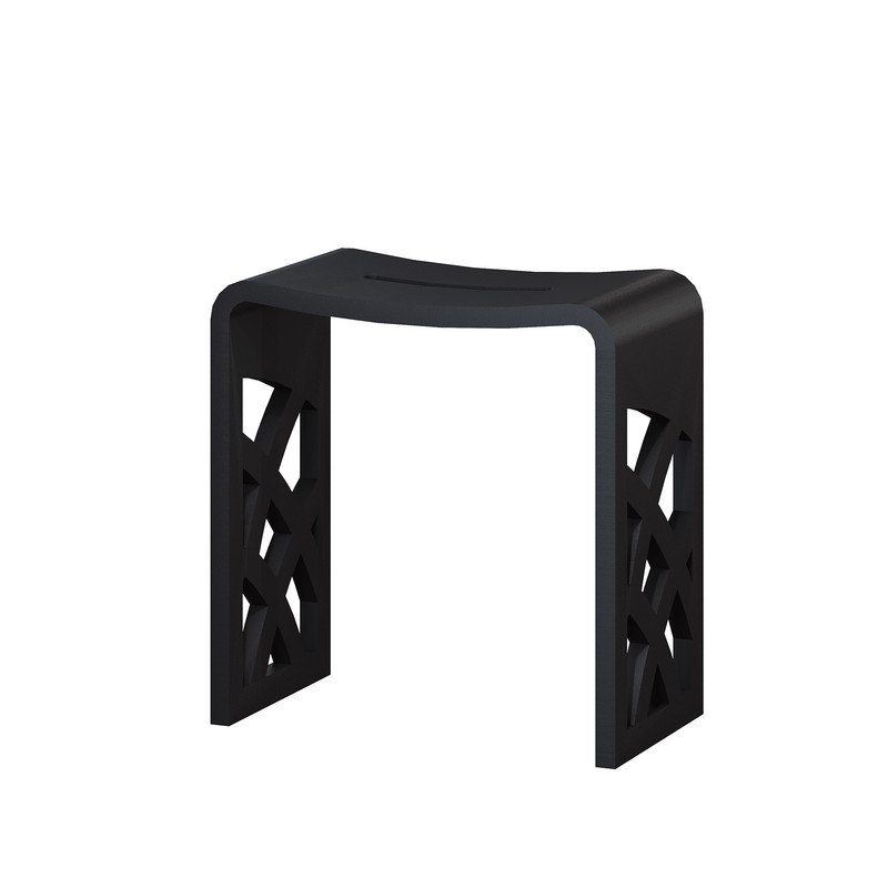 Casainc Riverside Freestanding Solid Surface Bathroom Shower Stool ...