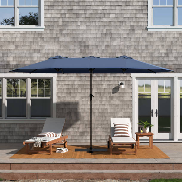 Wade Logan® Braxdyn Rectangular 86.5'' L x 41.75'' W Outdoor Dining ...