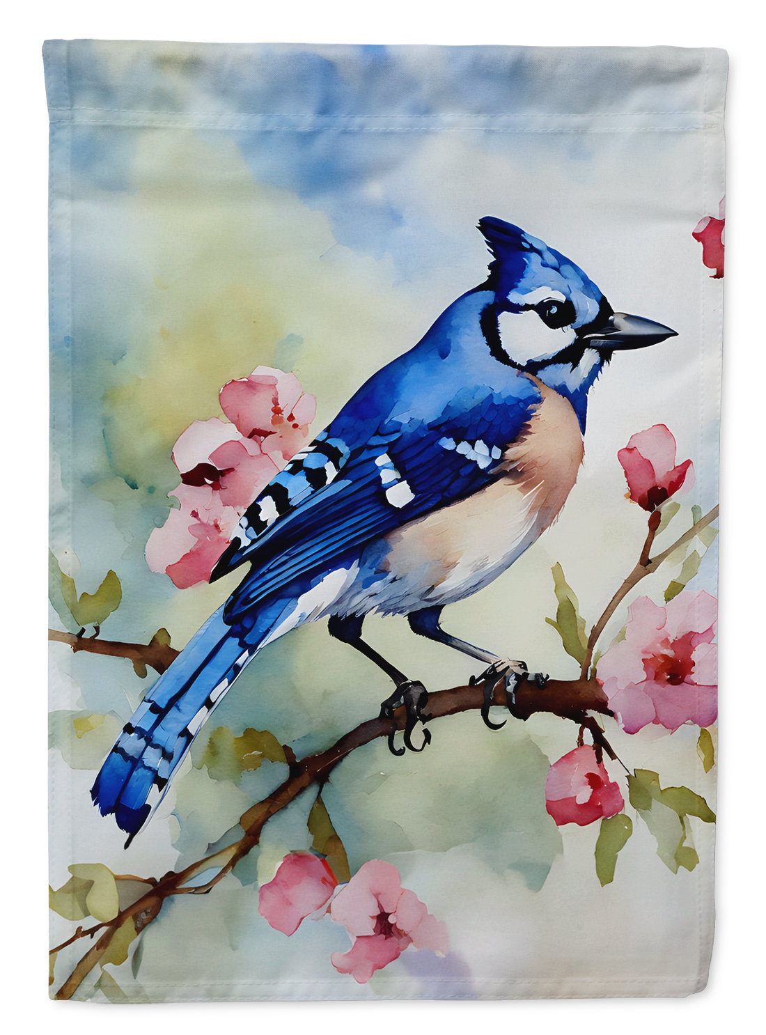 Caroline's Treasures Blue Jay House Flag_DAC3186 | Wayfair