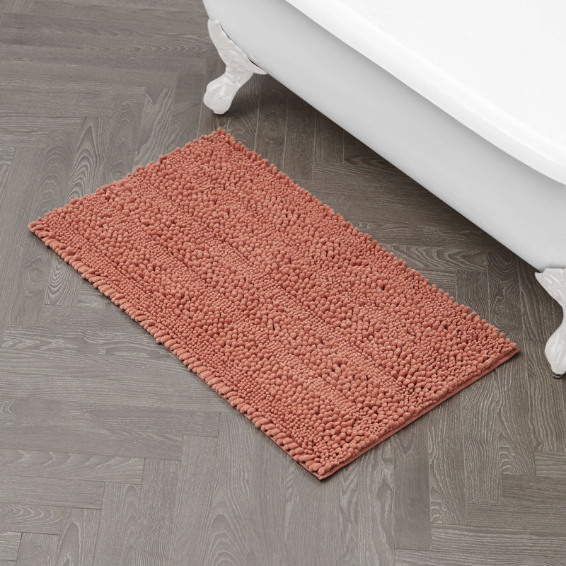Laura Ashley Astor Chenille Non-Slip Bath Mat & Reviews | Wayfair
