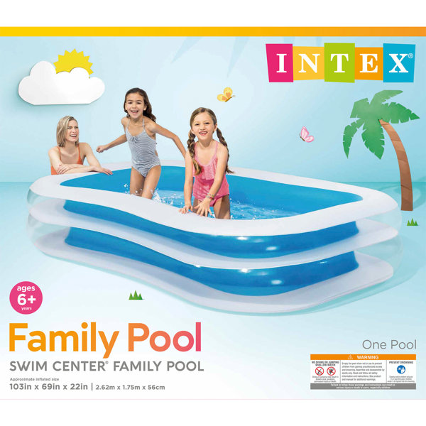 Intex Inflatable Swim Center Family Pool for 2-3 Kids & Reviews | Wayfair