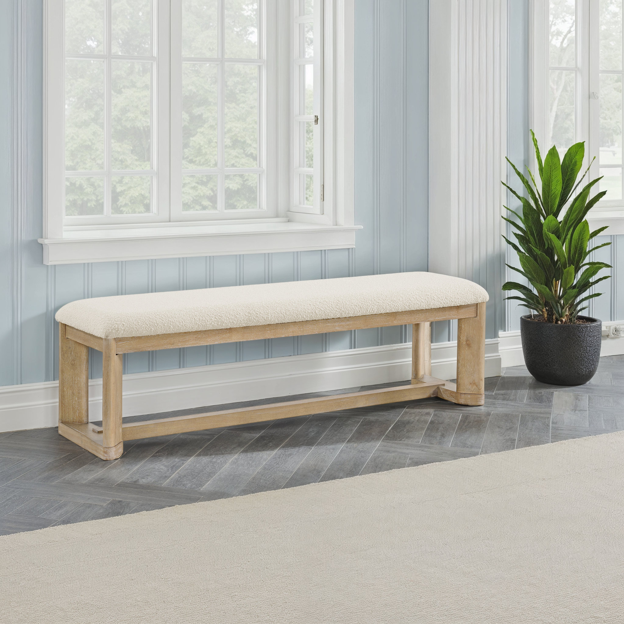 Lark Manor™ Ashal Upholstered Bench & Reviews | Wayfair