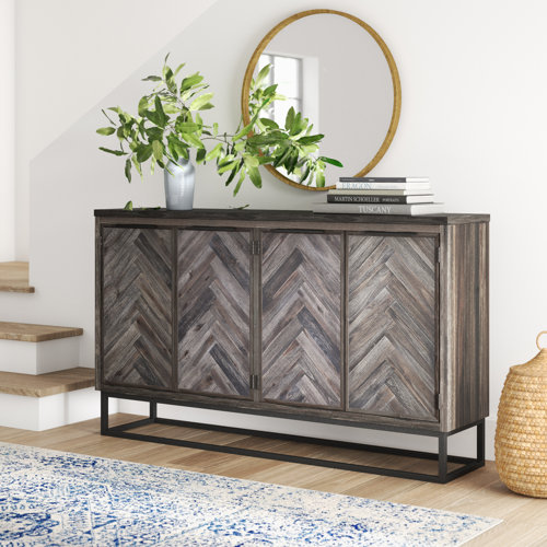 Gray Wood Sideboards & Buffets You'll Love | Wayfair