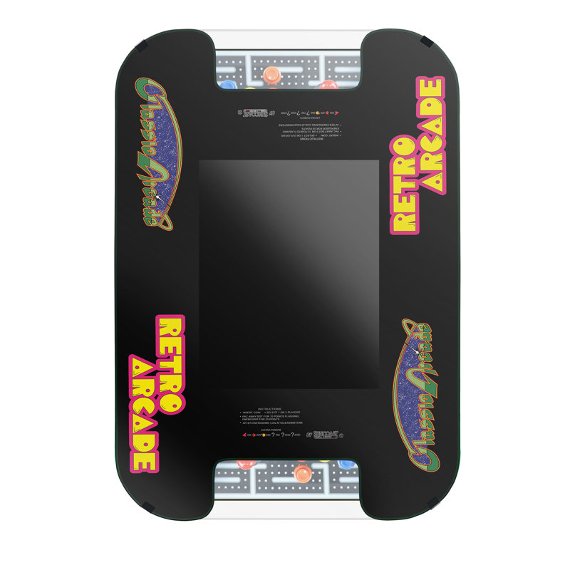 Suncoast Arcade Cocktail Arcade Machine with 19" Monitor and 516 Retro ...