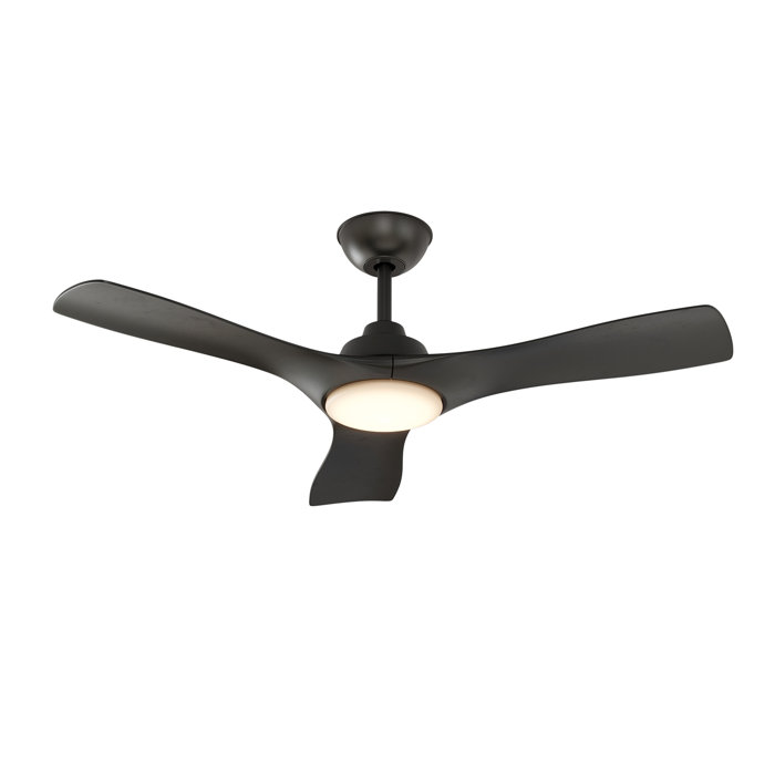 Wrought Studio Ceiling Fan with Lights Remote Control, 42-Inch, Silent ...