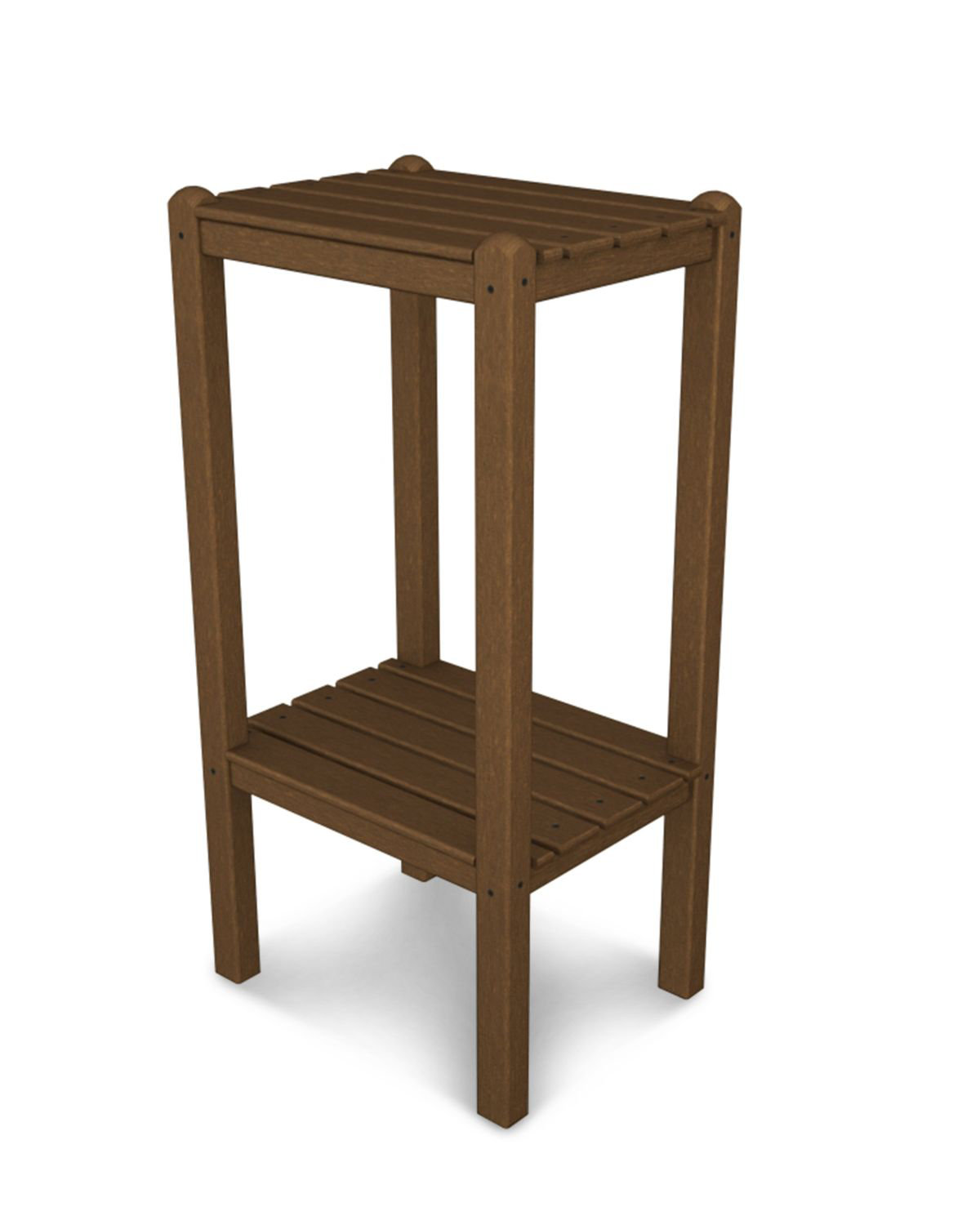 POLYWOOD® Two Shelf Bar Side Table & Reviews | Wayfair
