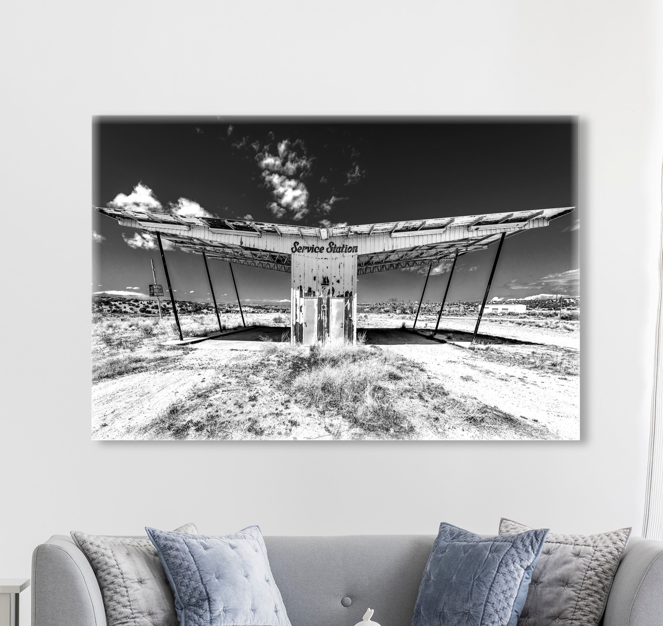 Oliver Gal Americana And Patriotic 'The Station Architecture' US States ...