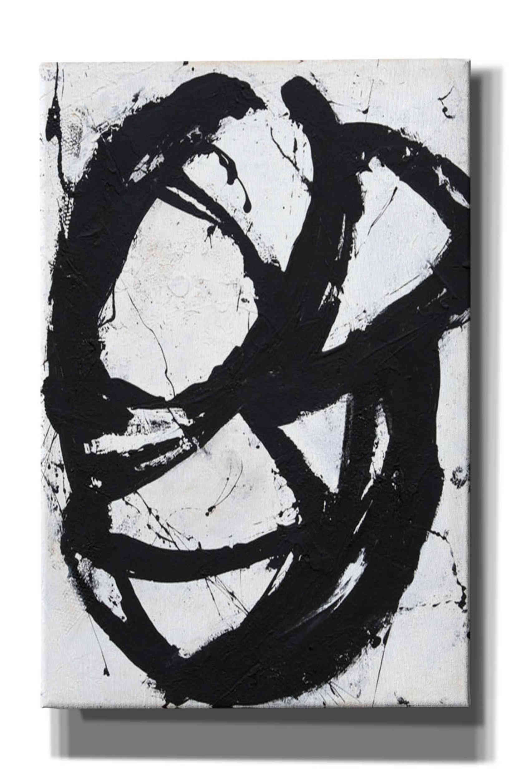 Ivy Bronx Ace of Spades II - Wrapped Canvas Painting Print | Wayfair