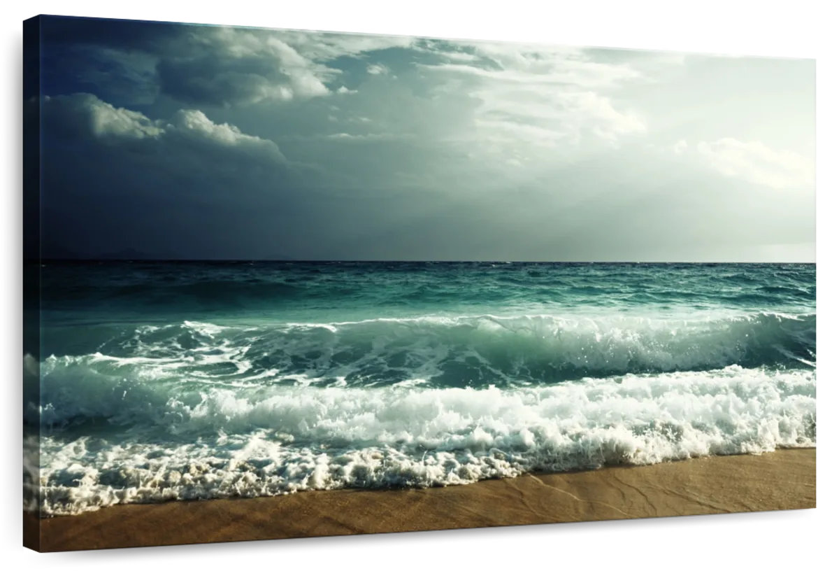 Beachcrest Home Gillard Dusky Ocean Wave - Wayfair Canada