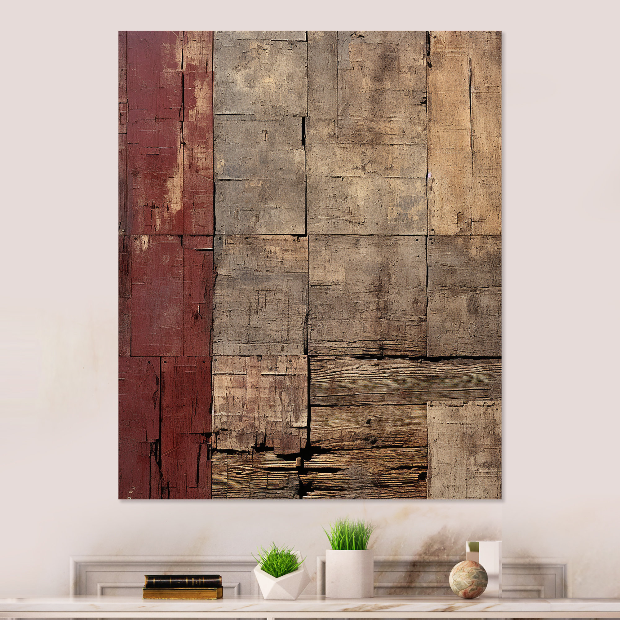 Ivy Bronx Boundless Realms Infinite Dimensions - Abstract Collages ...