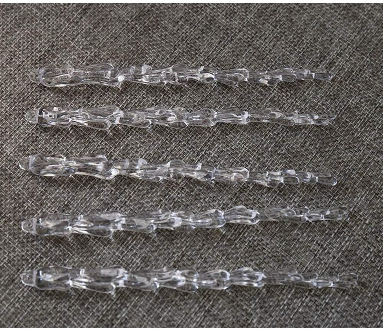 The Holiday Aisle® This 25-Piece Acrylic Clear Icicle Christmas ...