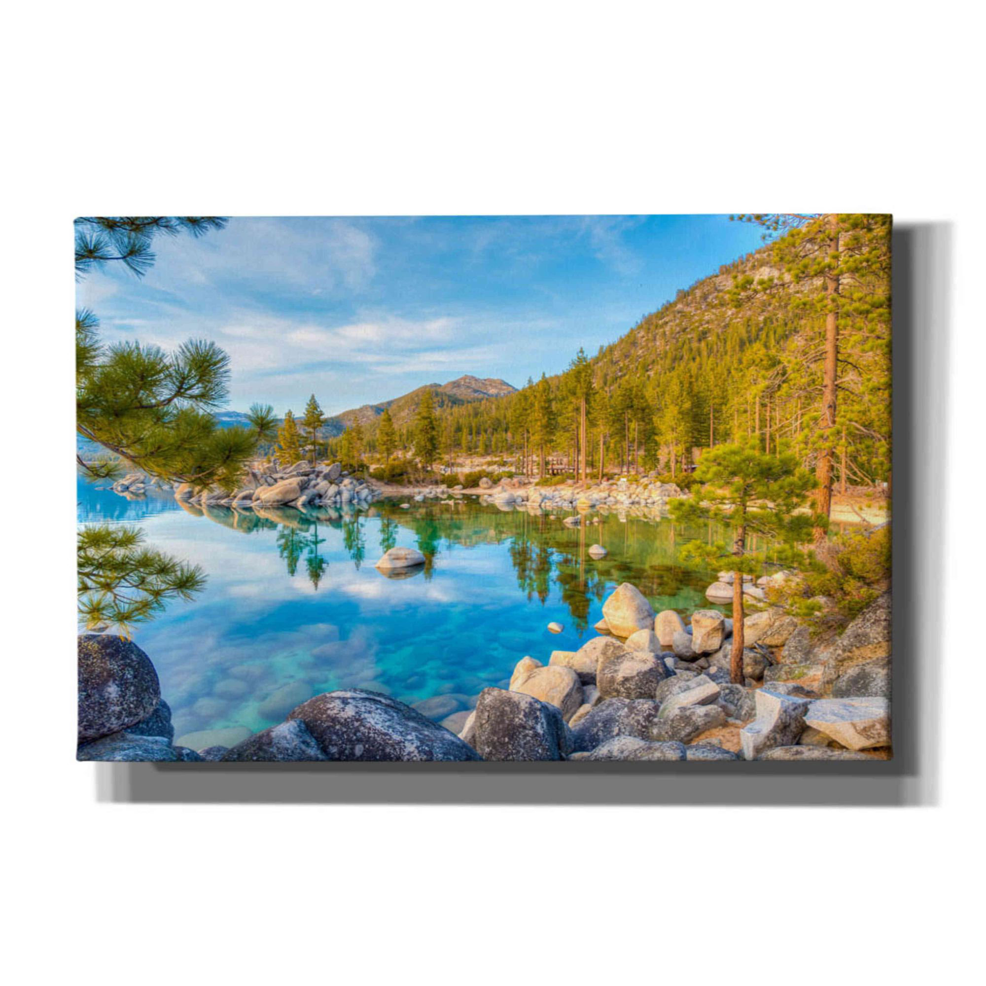 Millwood Pines Majestic Lake Tahoe On Canvas by Edin Chavez Print | Wayfair