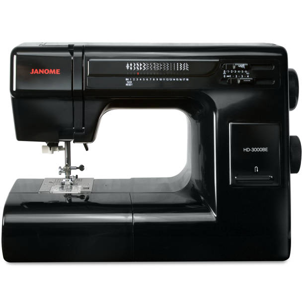 Janome HD1000BE Mechanical Sewing Machine with Aluminum Body & Reviews ...
