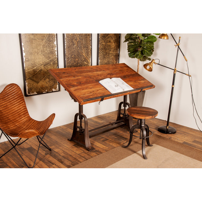 Trent Austin Design® Reale Drafting Table and Chair Set & Reviews | Wayfair