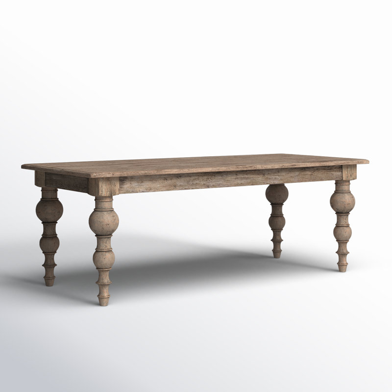 Dovetail Furniture Merak 84-Inch Rectangular Reclaimed Pine Dining ...