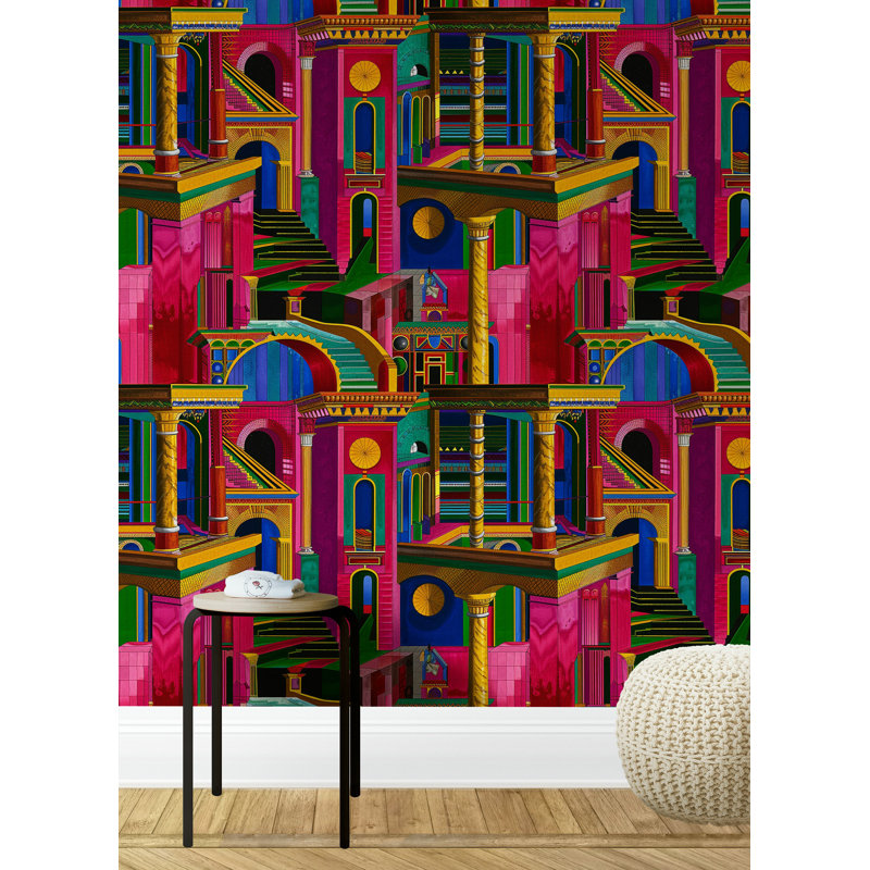 Lark Manor™ Whimsical Wonderland Wallpaper Bryelle Peel & Stick ...