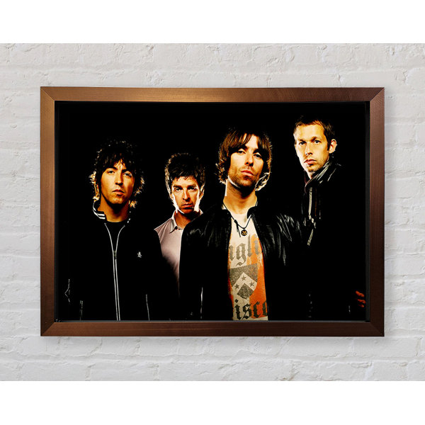 17 Stories Oasis Champaign Supernova - Single Picture Frame Print ...