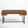 Birch Lane™ Rafi Solid Wood Writing Desk & Reviews | Wayfair
