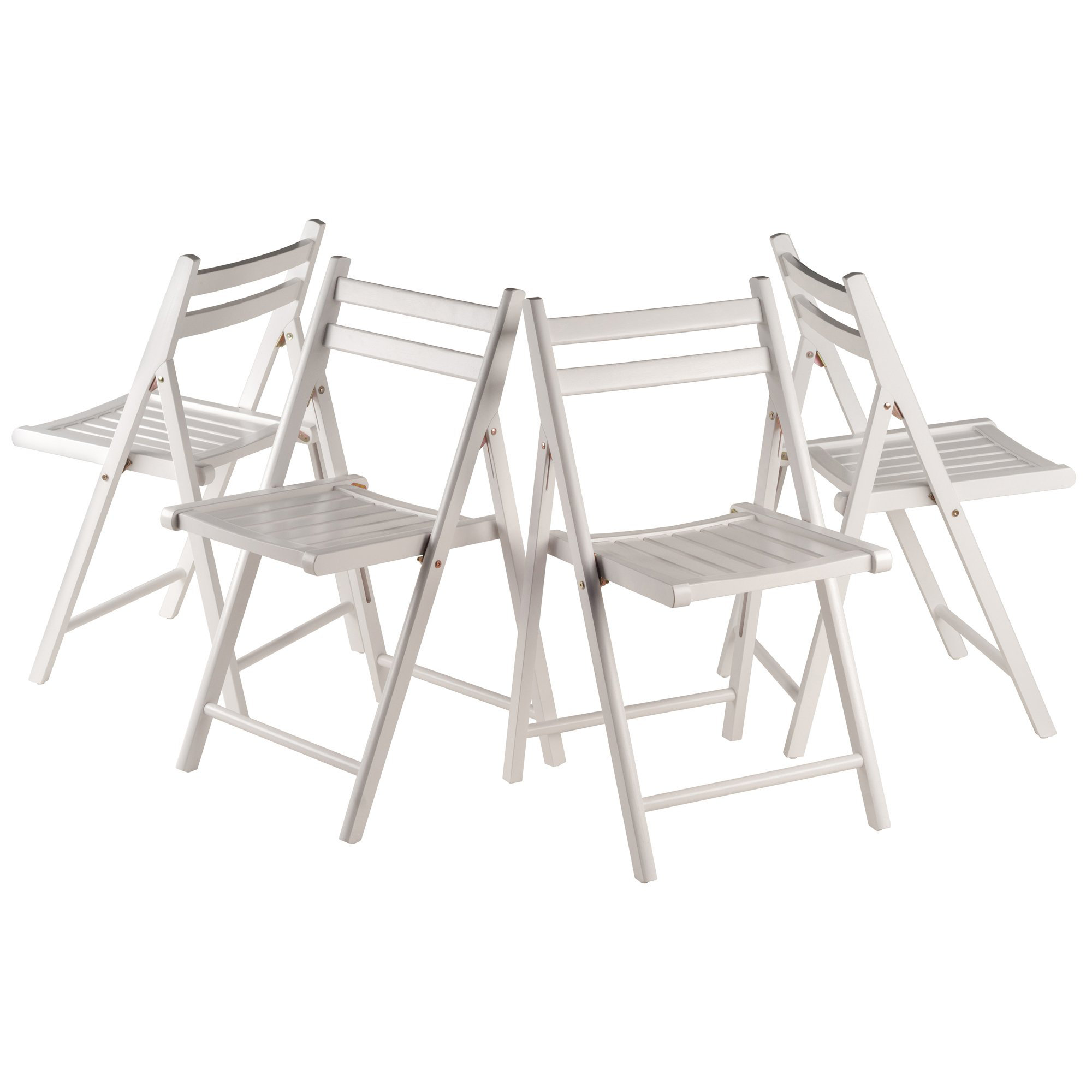 Rosecliff Heights Chaudruc Manufactured Wood Stackable Folding Chair ...