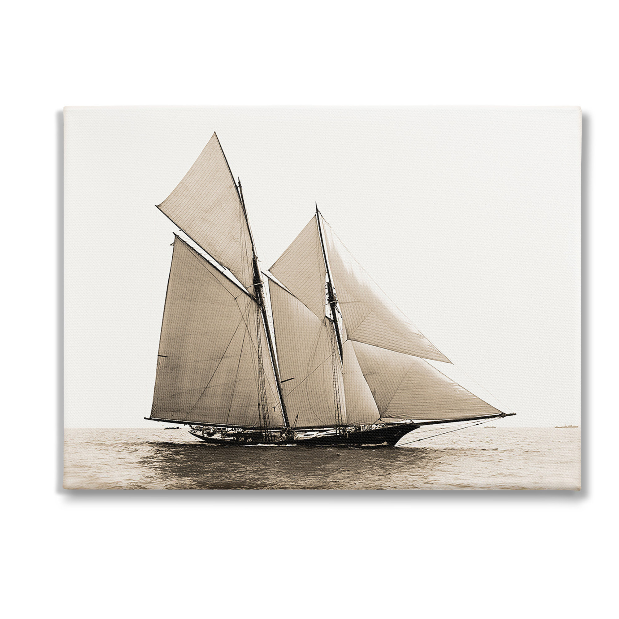 Breakwater Bay Vintage Maritime Ship Canvas Wall Art Design By ...