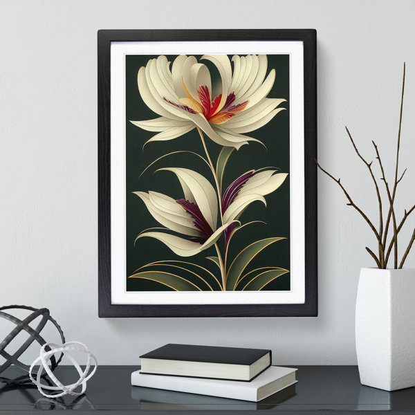 ClassicLiving The Cosmopolitan Flower - Single Picture Frame Print ...