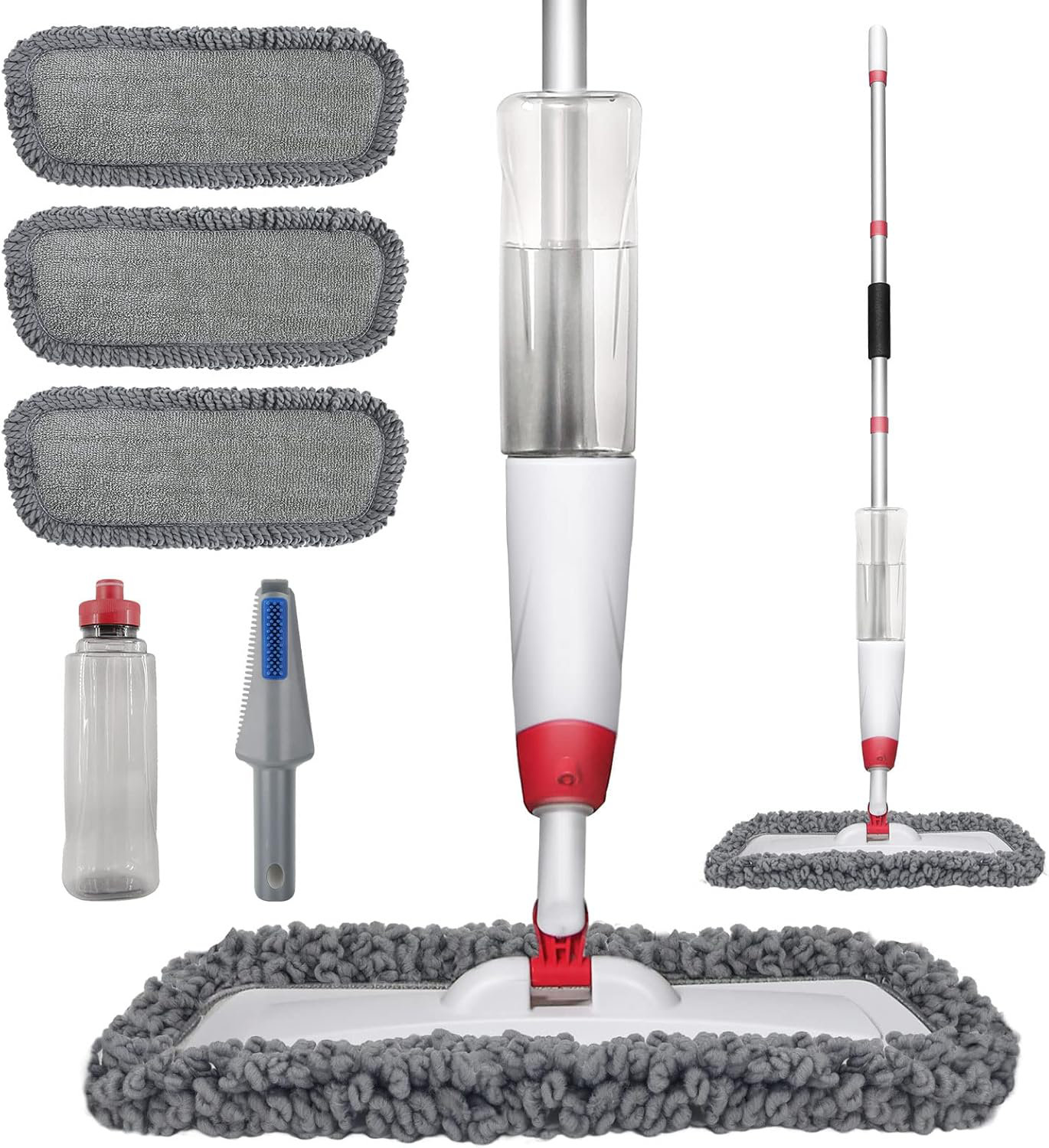 Fish hunter Sturdy Spray Mops For Floor Cleaning Microfiber Spray Mop ...