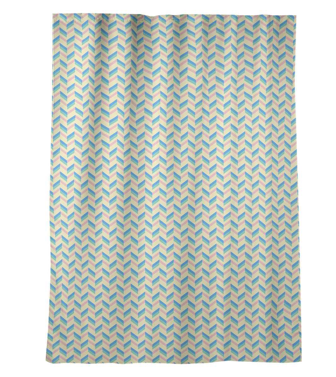 Latitude Run® Avicia Pastel Window Chevron Room Darkening Thermal Rod ...