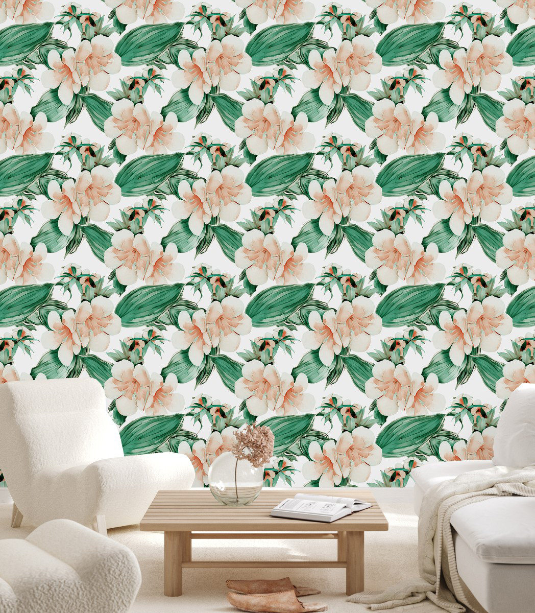 Red Barrel Studio Keithon Peel & Stick Floral Wallpaper - Wayfair Canada