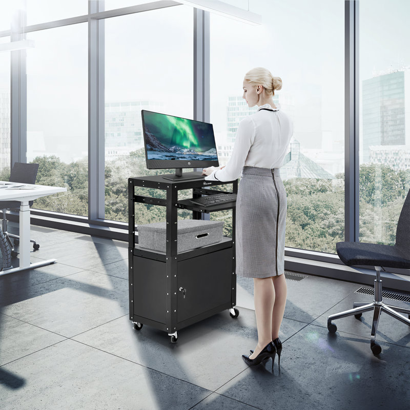 Balconera AV Cart with Wheels & Reviews | Wayfair