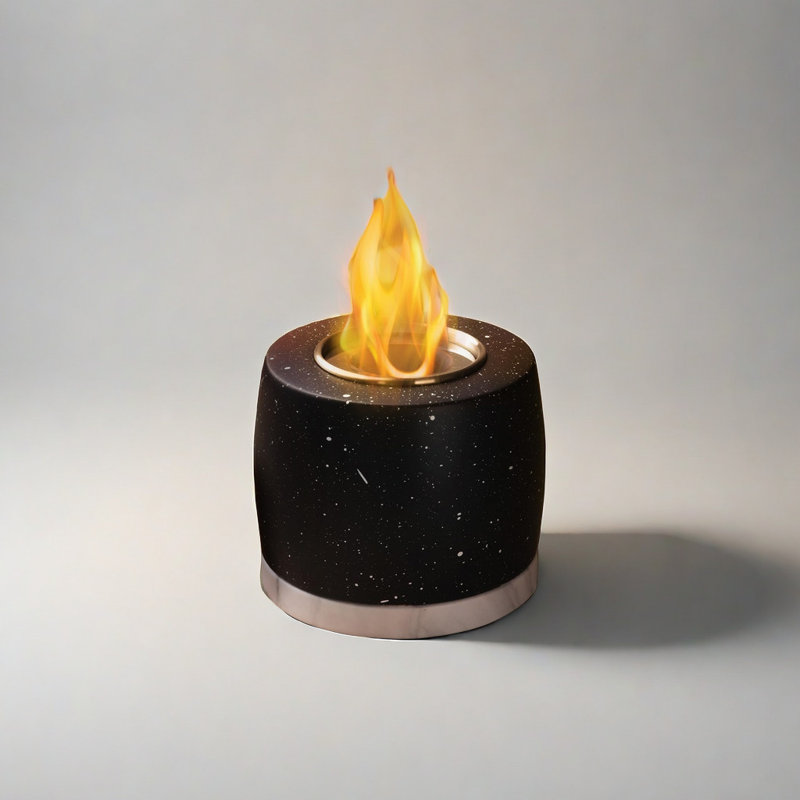 CMCUSTOM Concrete Alcohol Tabletop Fireplace | Wayfair