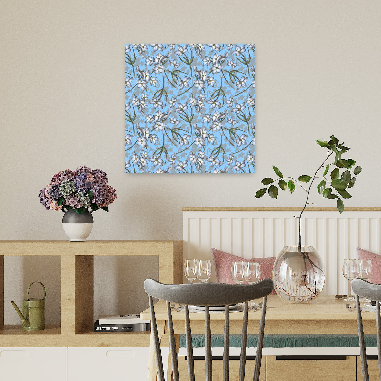 East Urban Home Contemporary Art Nature Spring Art | Wayfair