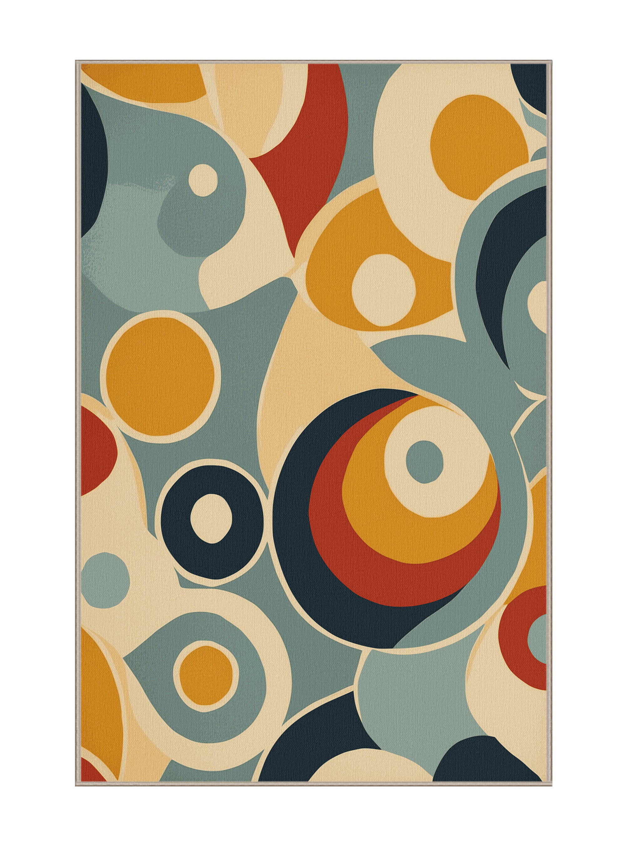 Winston Porter Retro Pop Rug | Wayfair