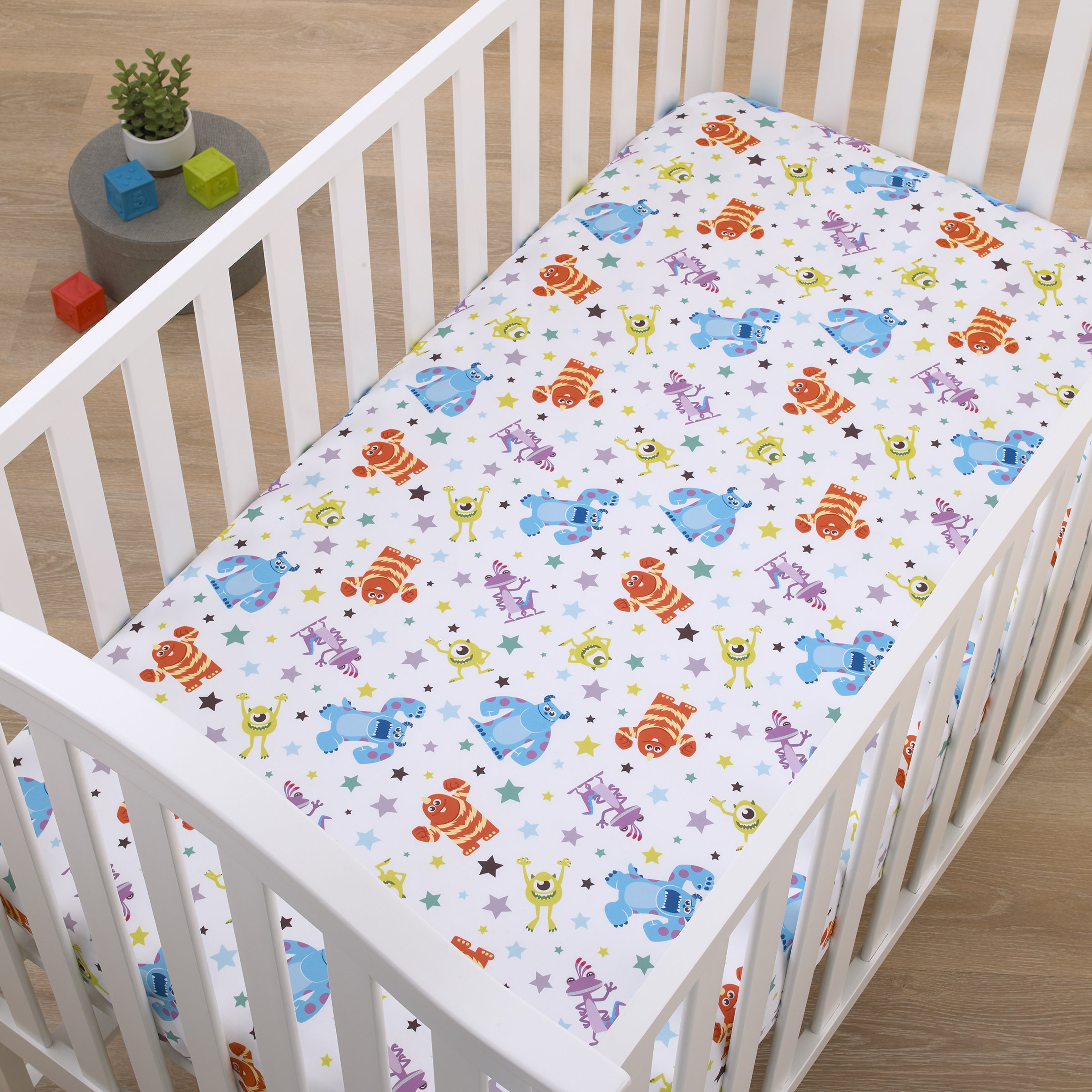 Disney Baby Basics - Piece Standard Crib Fitted Sheet - Wayfair Canada