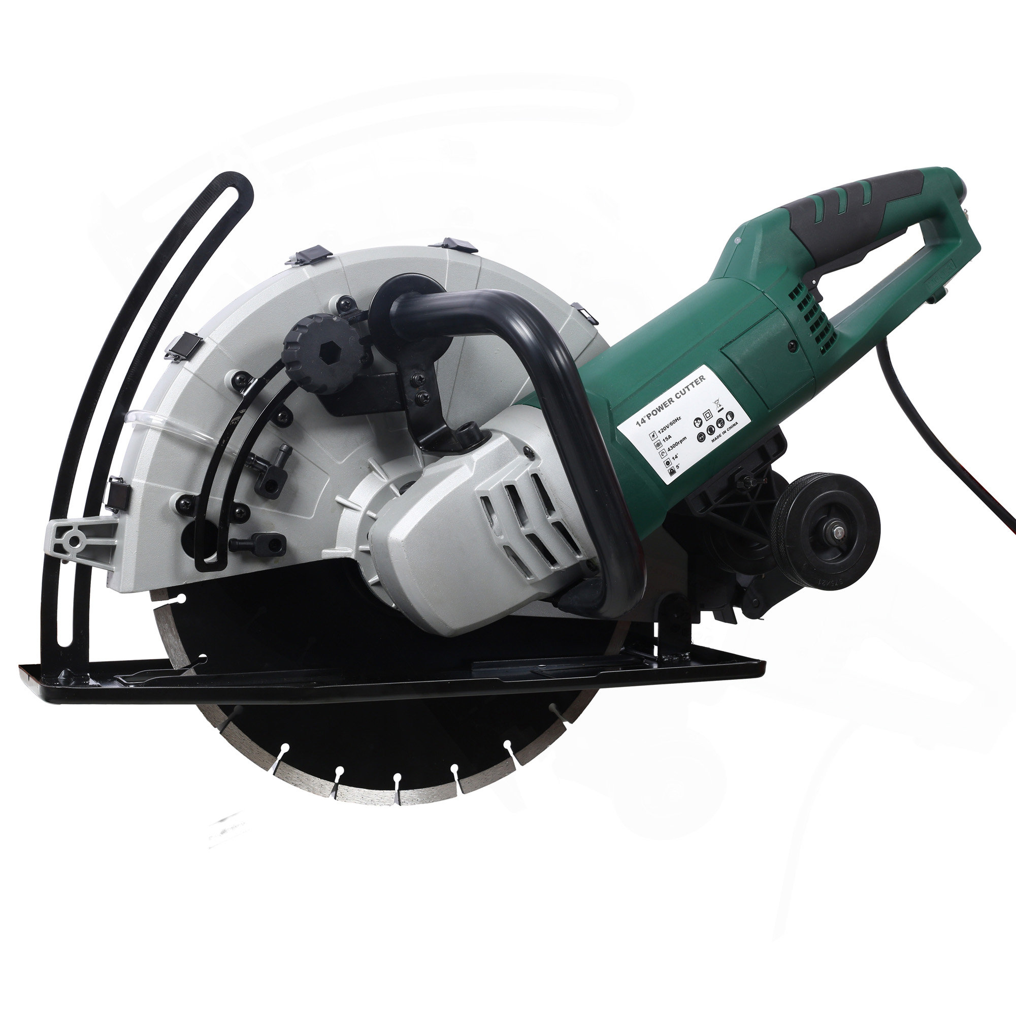 FOSHANZHENGONG Portable 14" Wet/Dry Electric Corded Circular Concrete ...