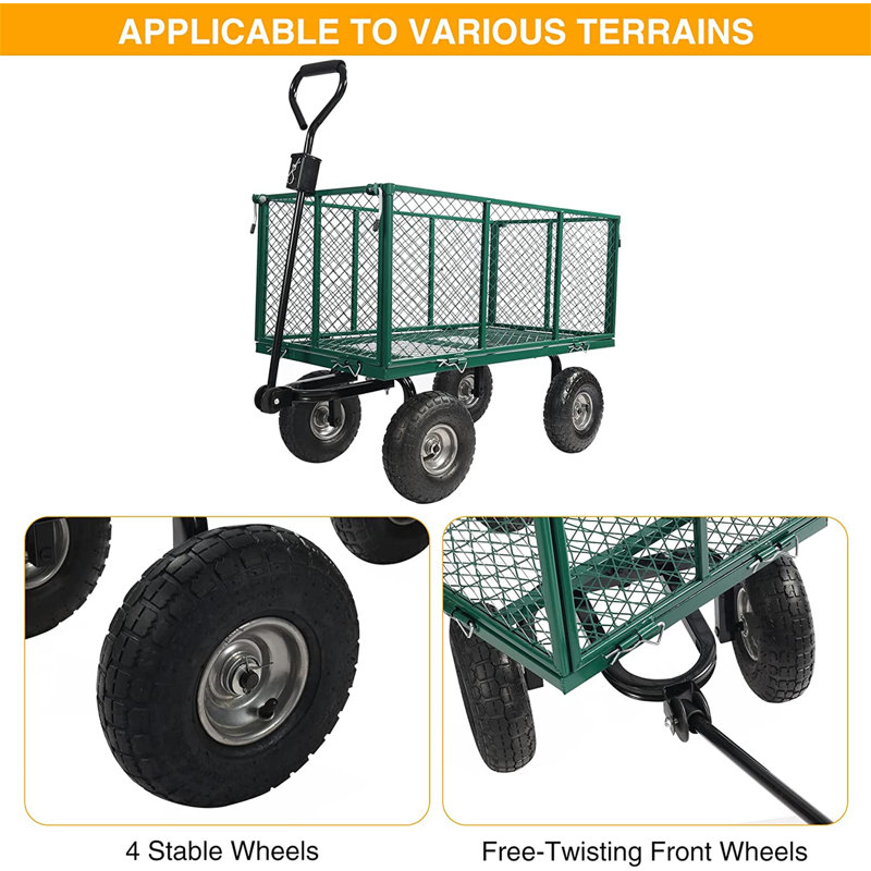 REDCAMP Utility Wagon Bags with Wheels | Wayfair