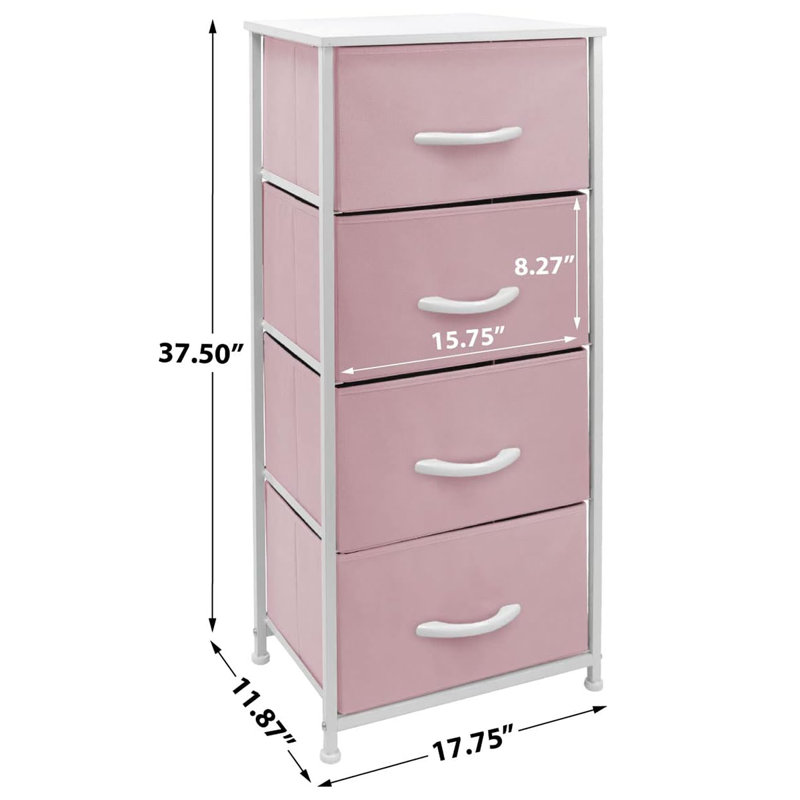 Ebern Designs 4 Drawers Storage Chest | Wayfair