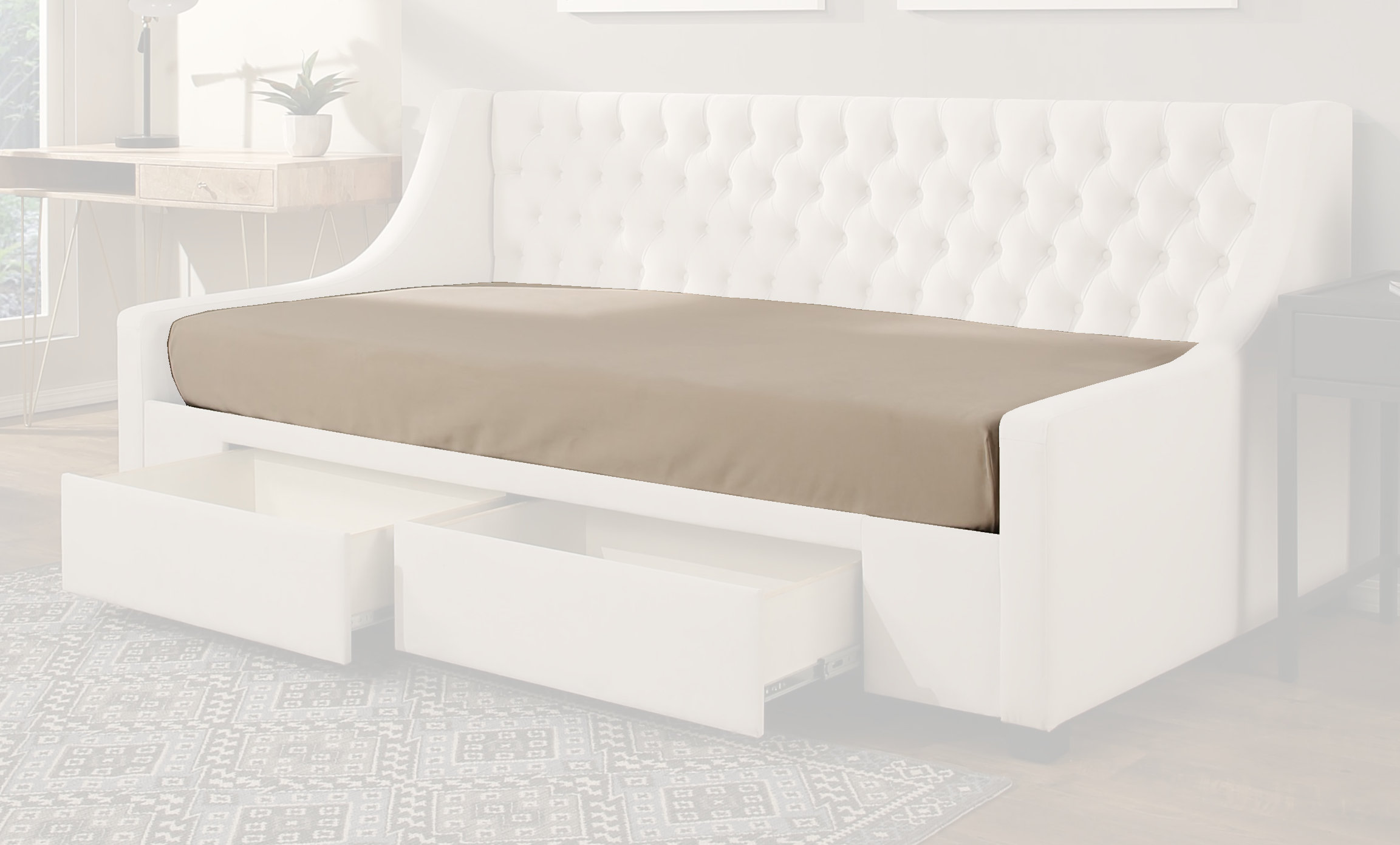 Republic Design House Aron Decorative Fitted Mattress Cover & Reviews ...
