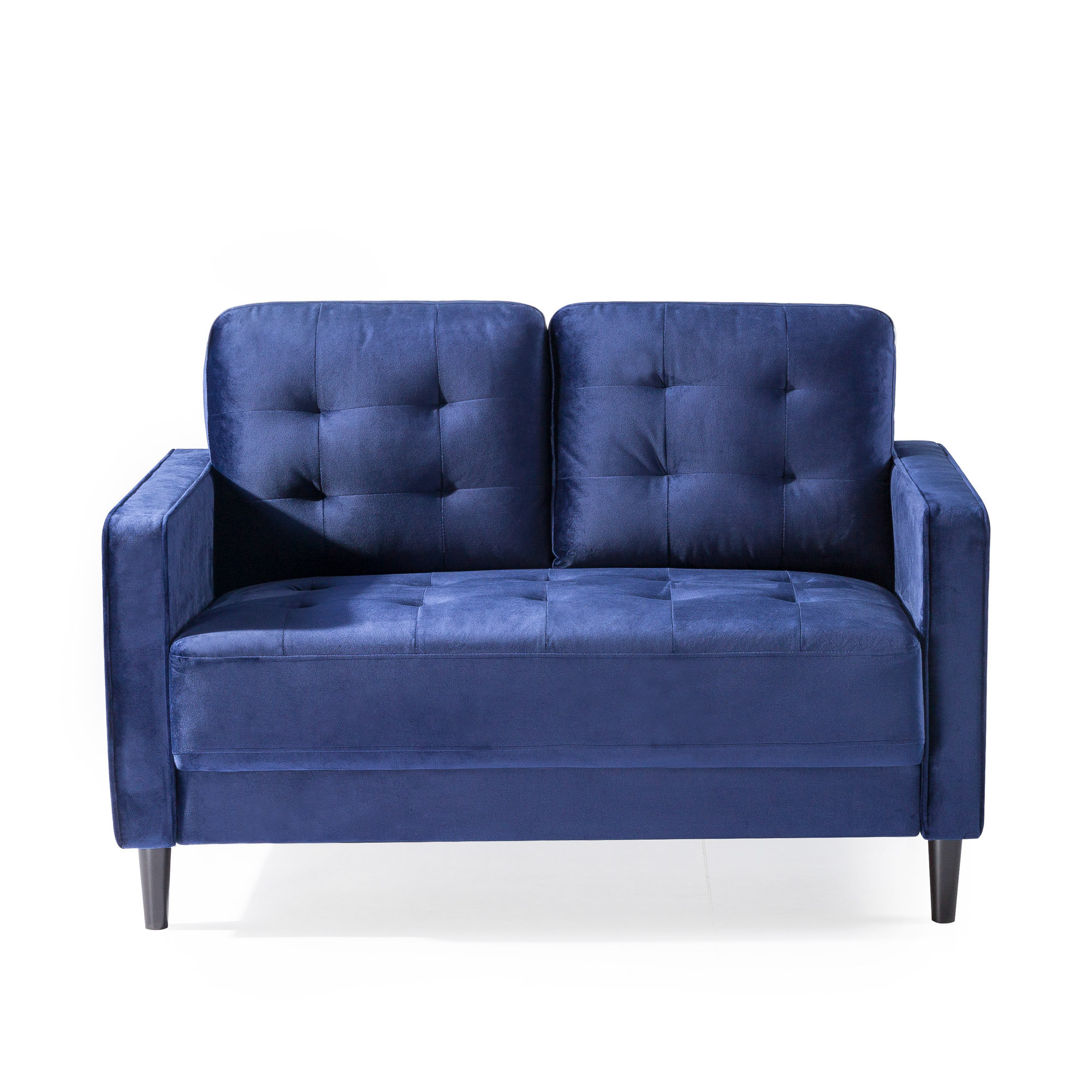 Hykkon Fitz 2 Seater Velvet Sofa & Reviews | Wayfair.co.uk