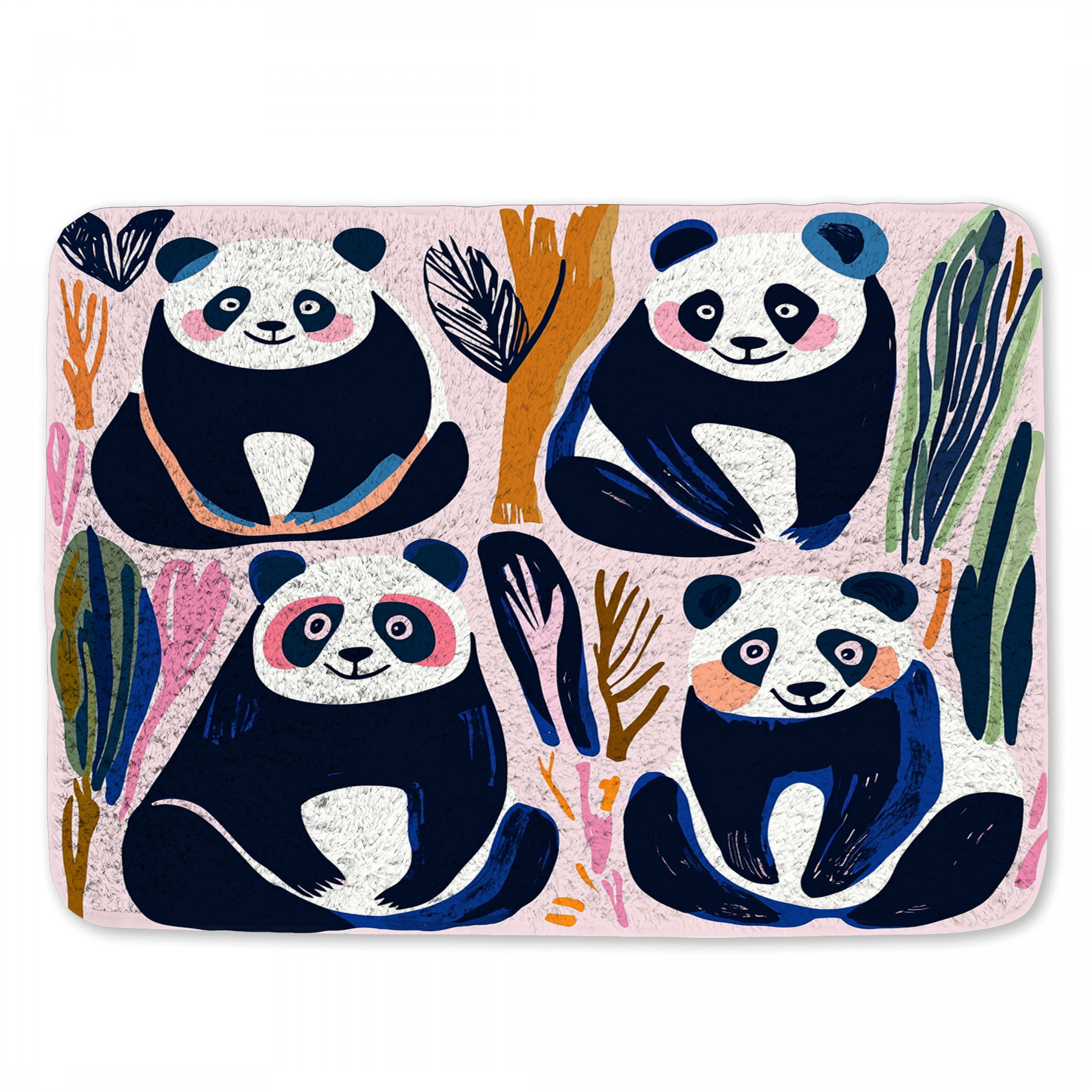 George Oliver Tapis de bain Pandas - Wayfair Canada