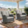 Wildon Home® Bonia Outdoor Wicker Double Rocking Chairs & Reviews | Wayfair