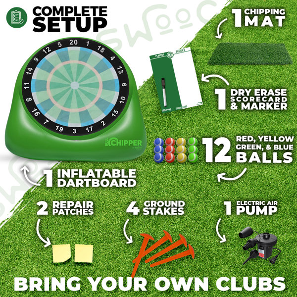 SWOOC Bull Chipper | Giant Golf Darts (Over 6ft Tall) & Reviews | Wayfair