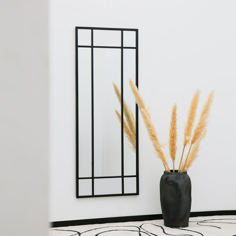 Latitude Run® Rectangle Metal Window Pane Mirror & Reviews - Wayfair Canada