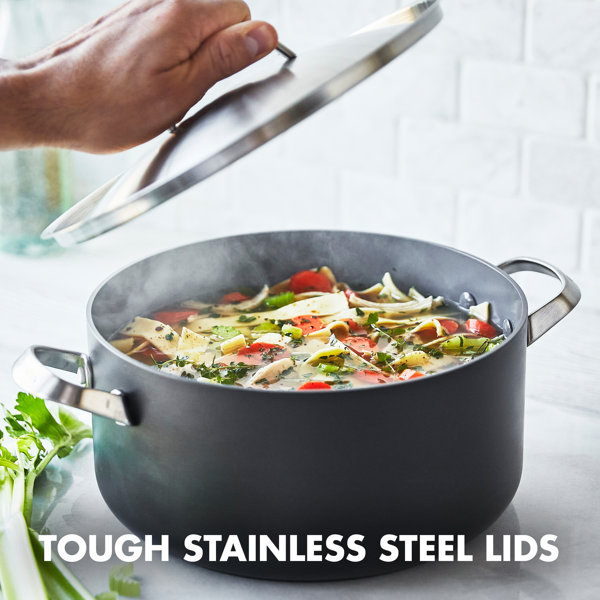 GreenPan Paris Healthy Ceramic Nonstick 11 Piece Cookware Set & Reviews ...